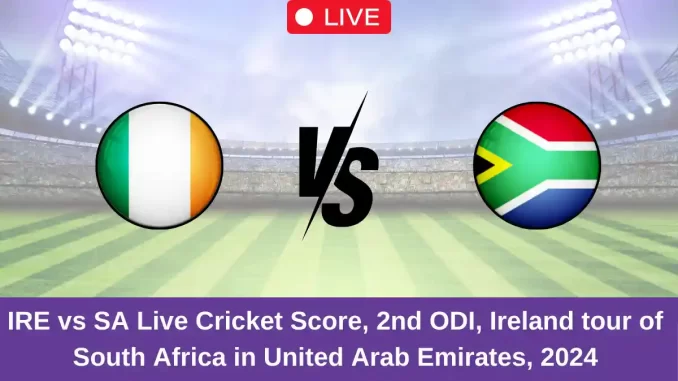 IRE vs SA Live Score: Scorecard, Ball by Ball Commentary - 2nd ODI ...