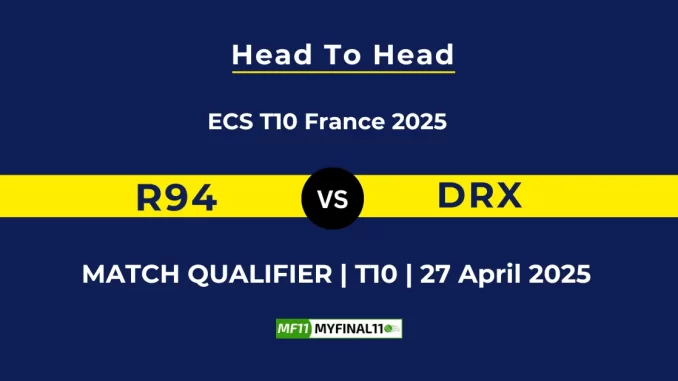 R94 vs DRX Player Battle & Head to Head Team Stats - ECS T10 France 2025