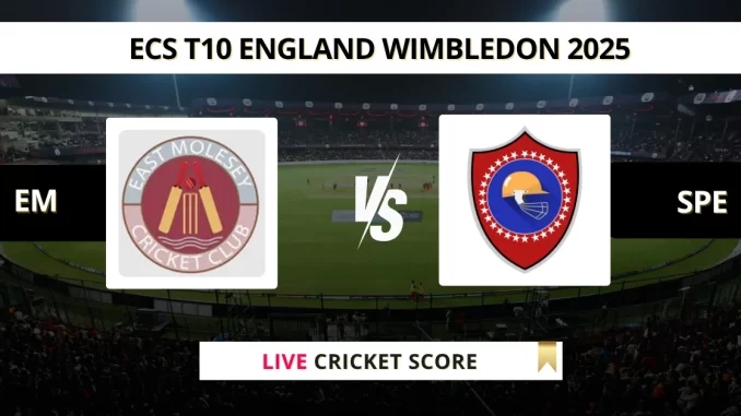EM vs SPE Live Score, Scorecard, Ball by Ball Update | ECS T10 England 2025