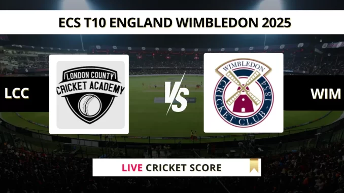 LCC vs WIM Live Score, Scorecard, Ball by Ball Update | ECS T10 England ...